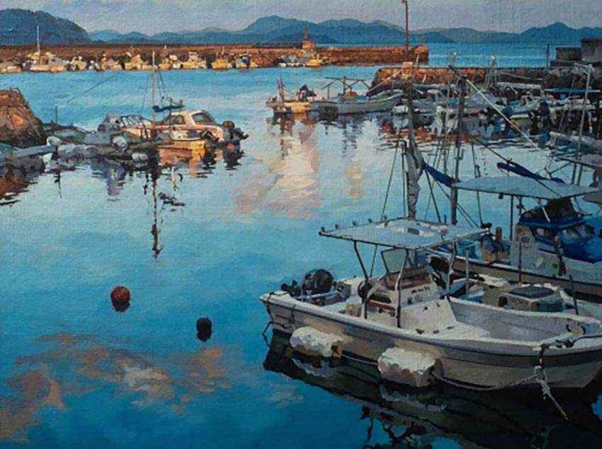 Members of the Royal Society of Marine Artists